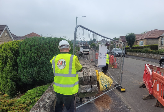 Boundary Wall Repairs – MH Civils